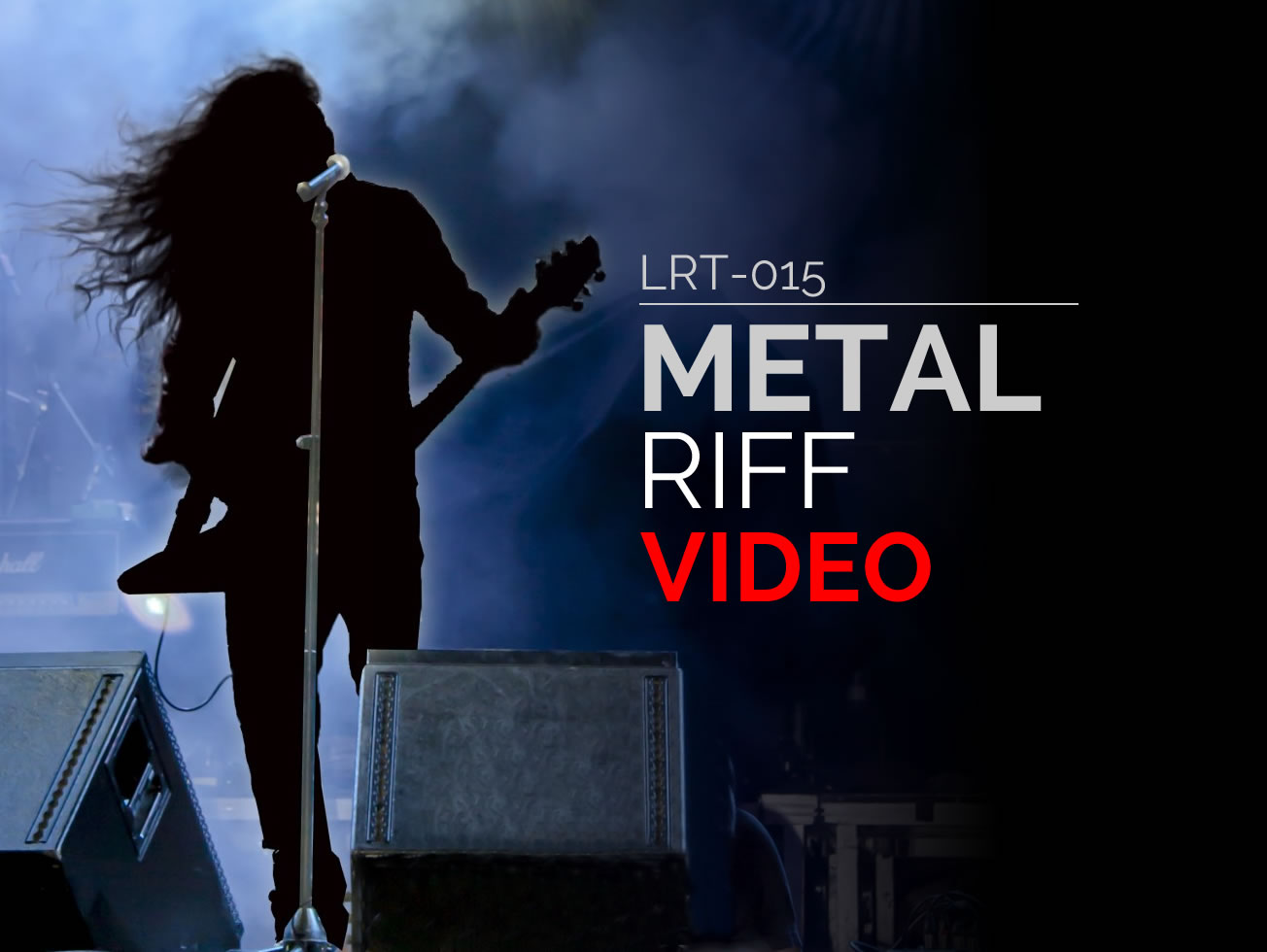 LRT-015 Metal Riff Video - Guitar Lesson World